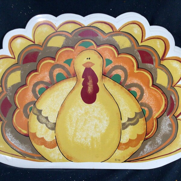 Turkey Placemats - Etsy