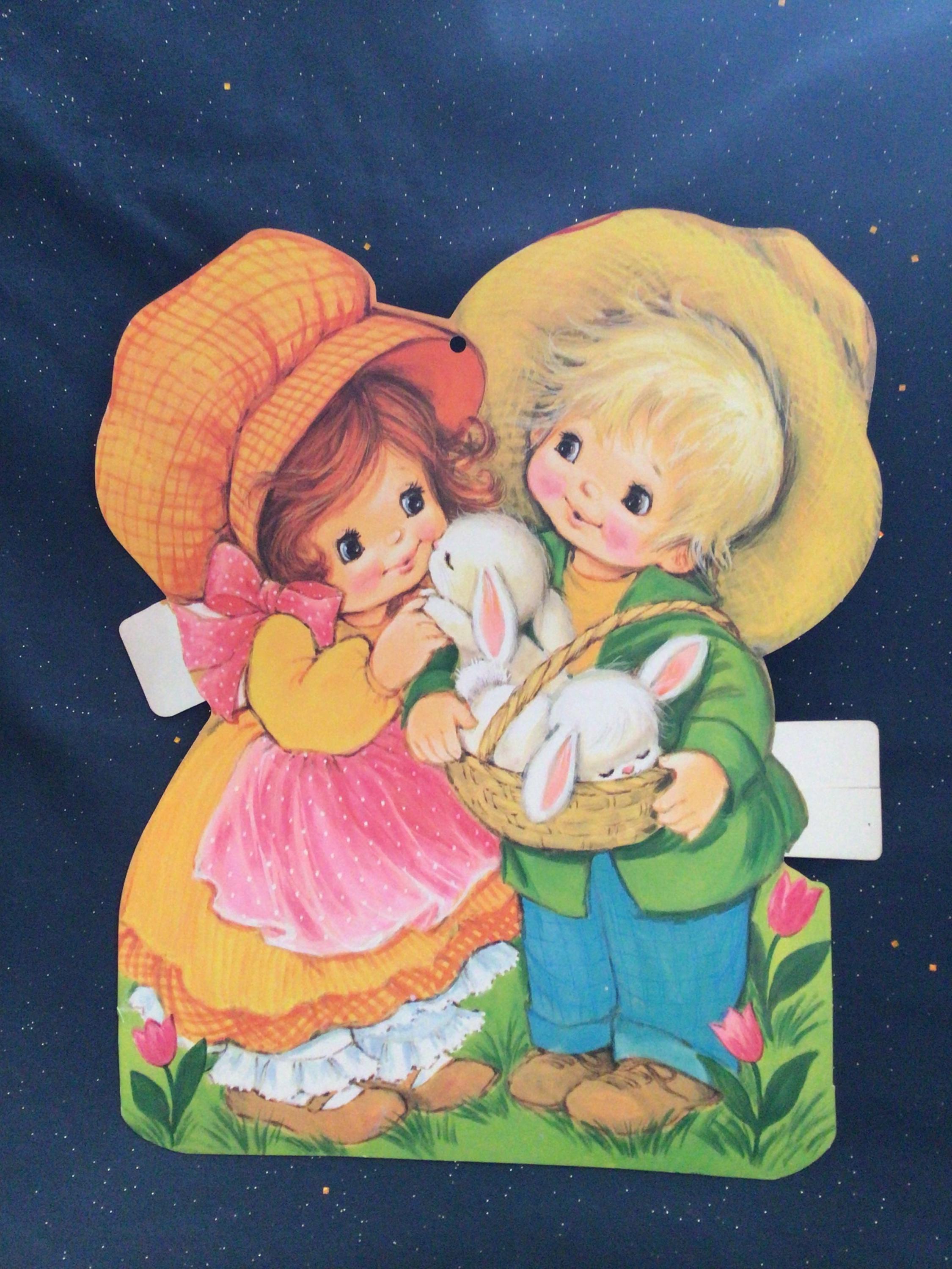 Vintage Lot of Ten 70s/80s Easter Die Cut Decorations, Vintage Easter ...