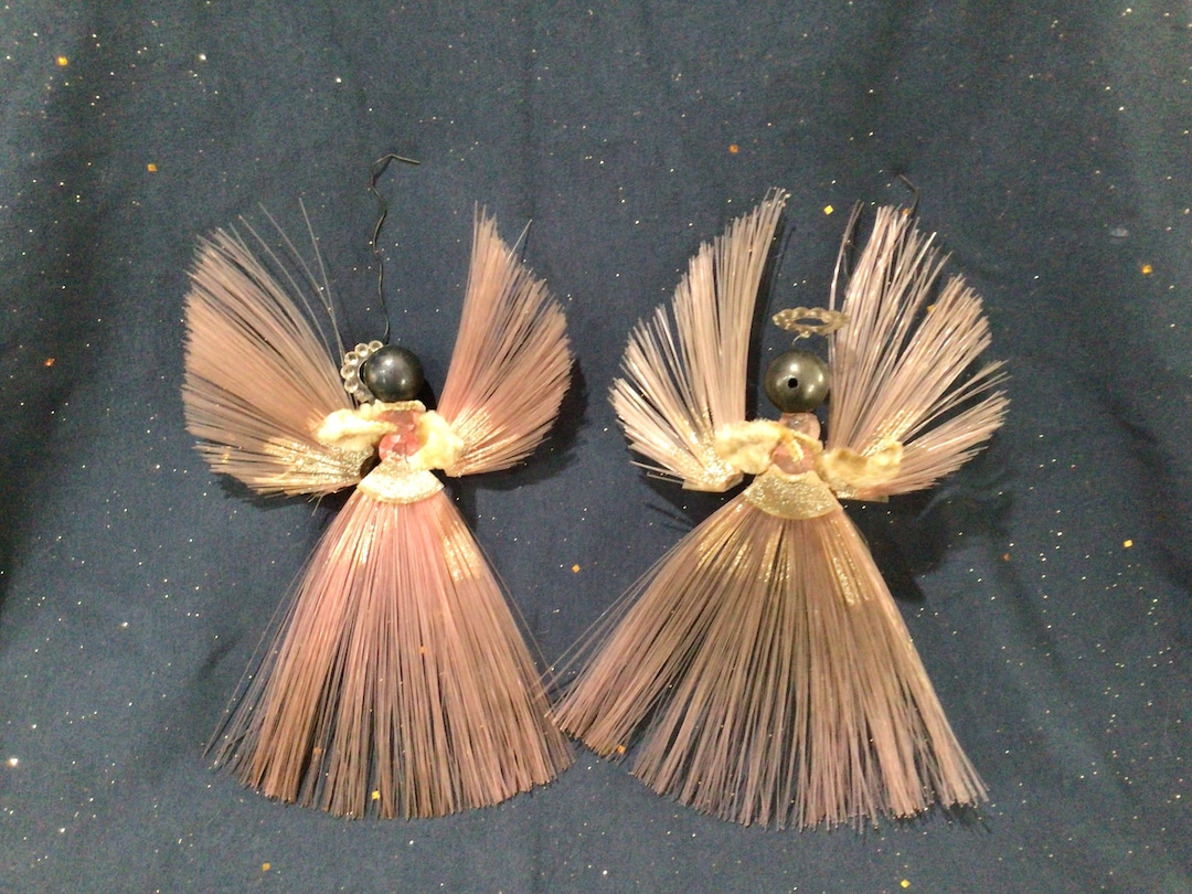 Gorgeous Rare Mid-century Modern Pink Angel Tree Toppers - Etsy