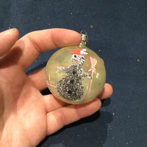 Vintage Mica Christmas Mercury Glass Christmas Ornament, West Germany ...