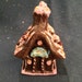 Vintage Plastic Blow Mold Gingerbread House With Mica and Mercury Glass ...