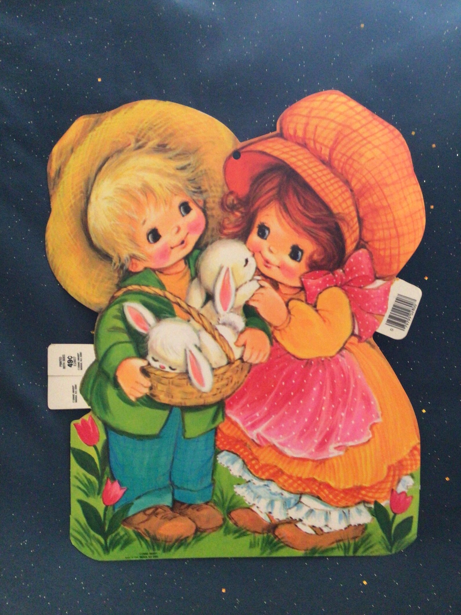Vintage Lot of Ten 70s/80s Easter Die Cut Decorations, Vintage Easter ...