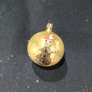 Vintage Mica Christmas Mercury Glass Christmas Ornament, West Germany ...