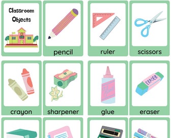 Educational Cards - Etsy