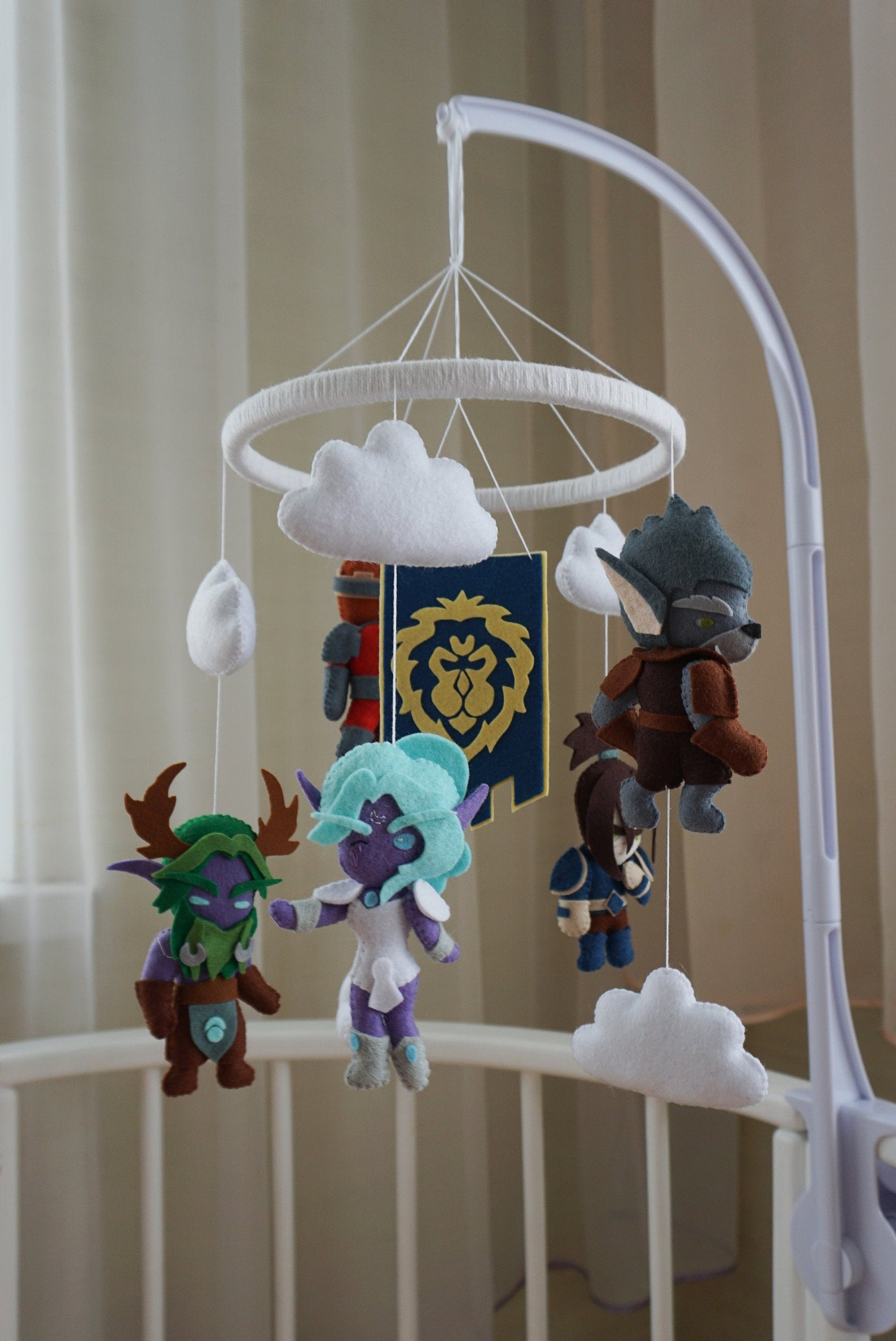 World of warcraft baby mobile wow Alliance | Etsy