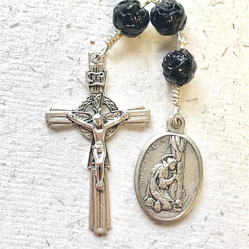 St Magdalene Chaplet - Etsy UK