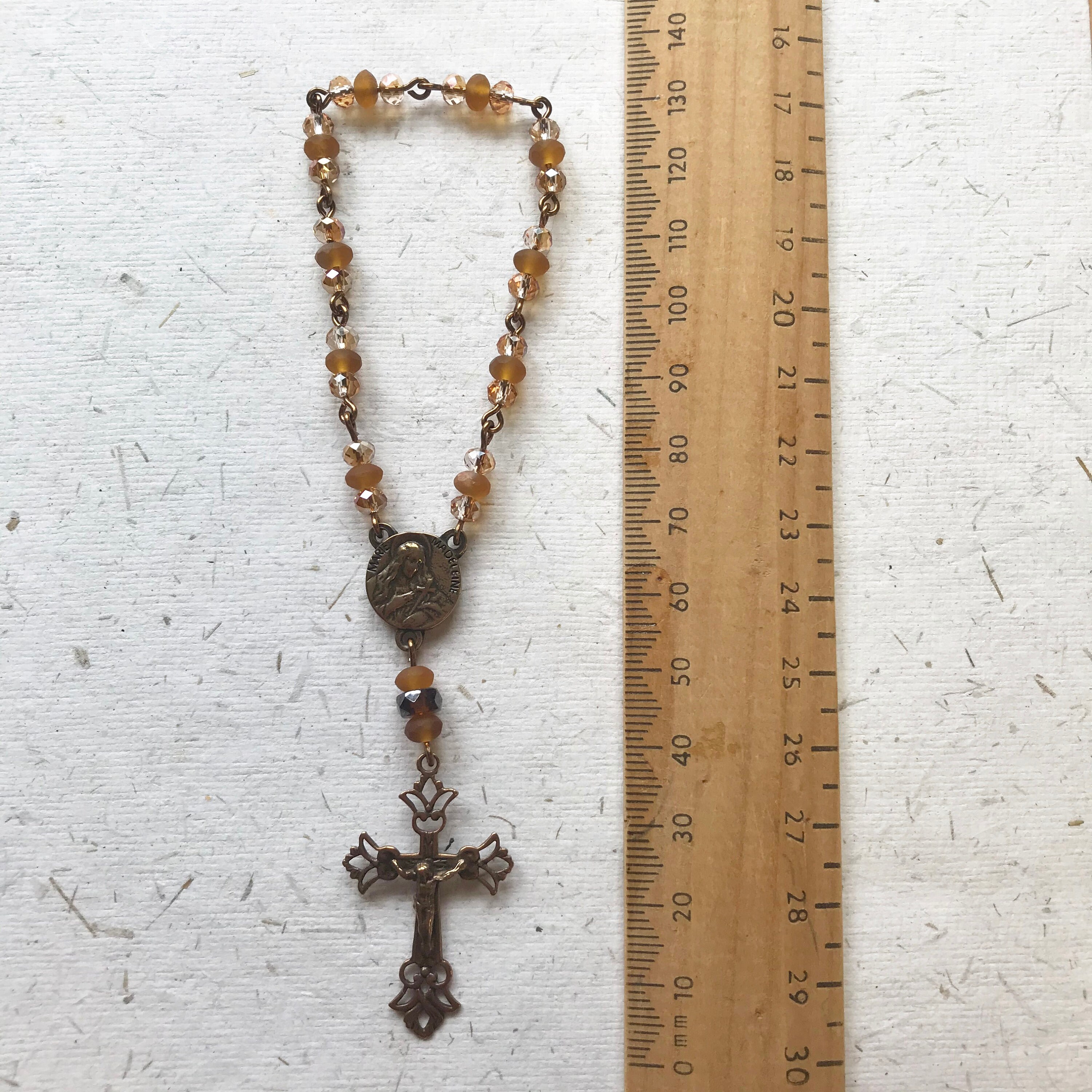 Mary Magdalene Anointing Prayer Chaplet Single Decade Rosary - Etsy