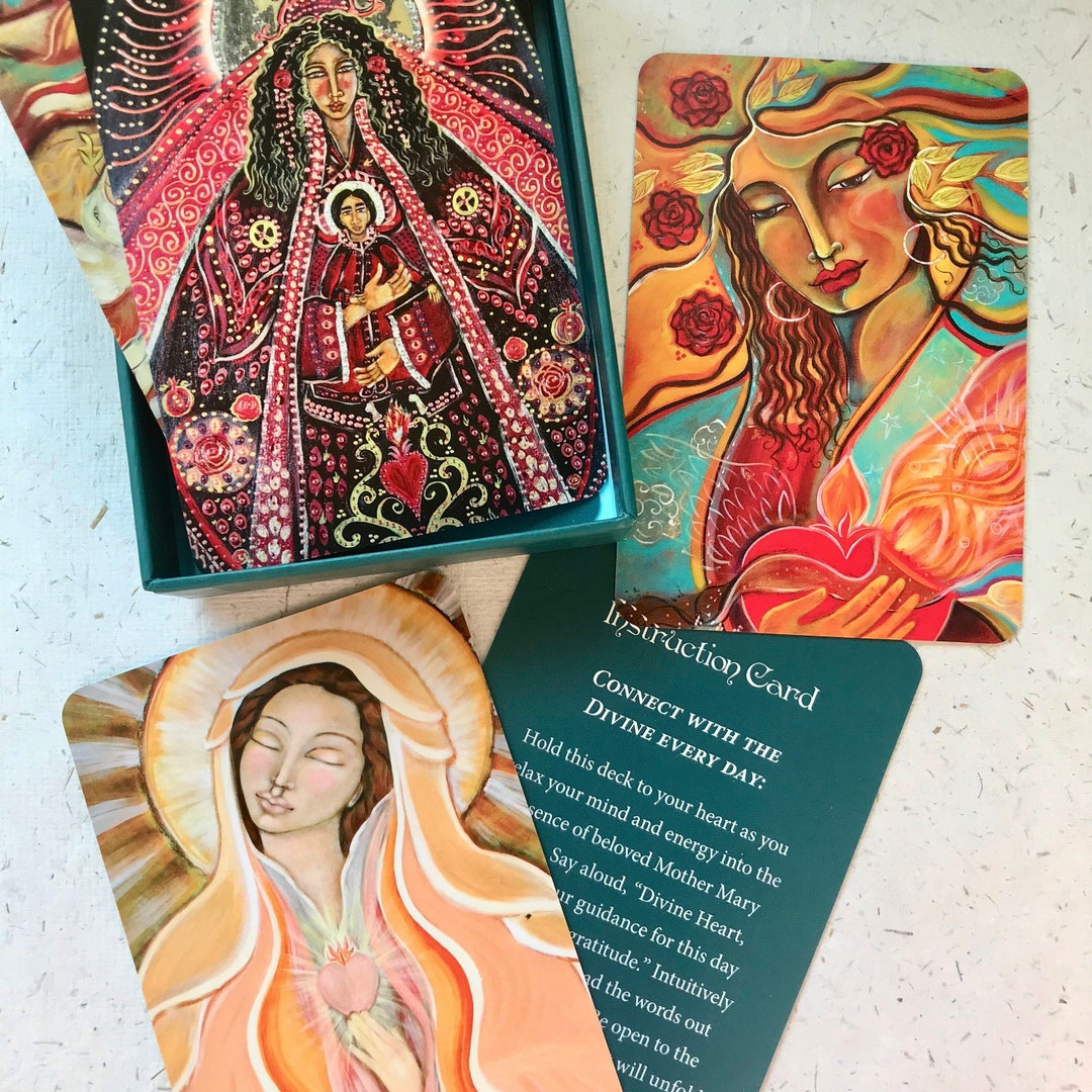 Mother Mary Oracle Deck by Alana Fairchild and Shiloh Sophia Mccloud ...