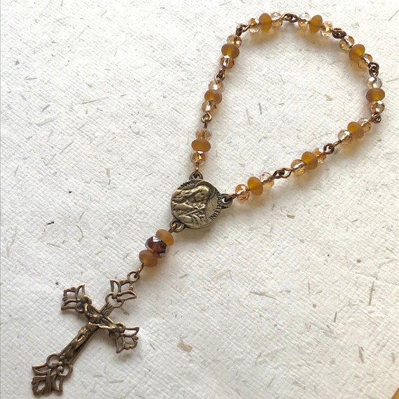 Mary Magdalene Anointing Prayer Chaplet Single Decade Rosary - Etsy