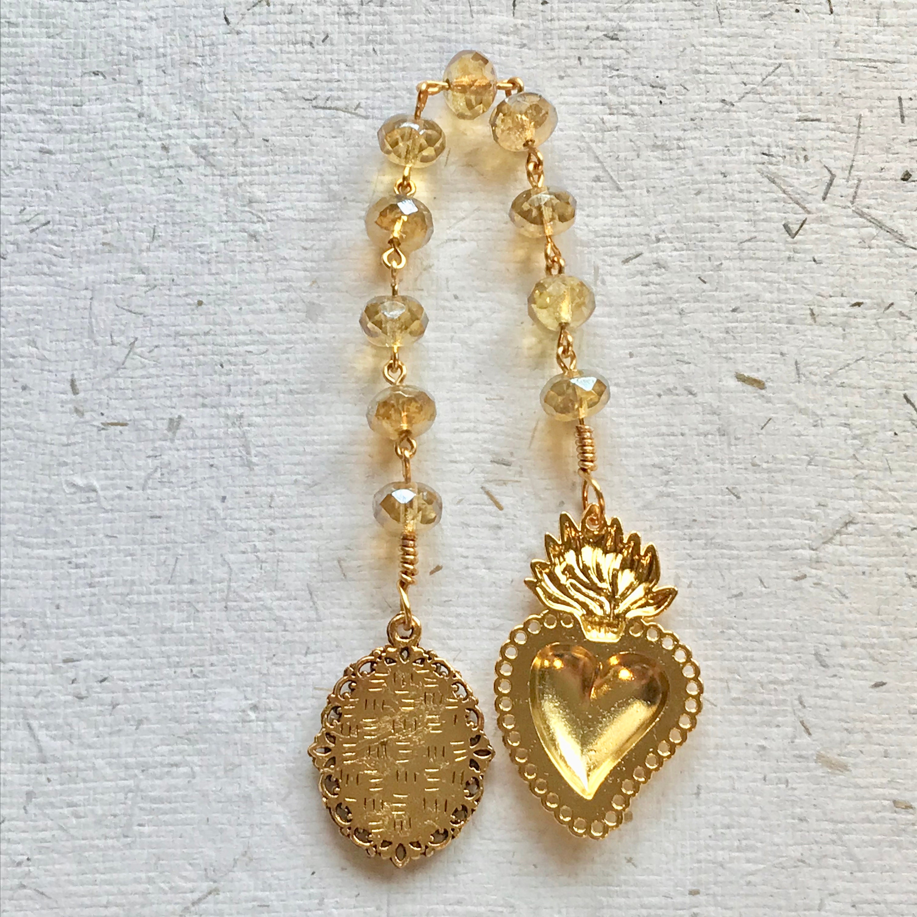 Illuminated Soul Mary Magdalene Chaplet / Single Decade Rosary - Etsy