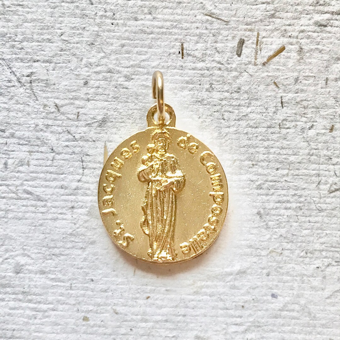 St Jame the Great Medal / St Jacques De Compostelle / Santiago De ...