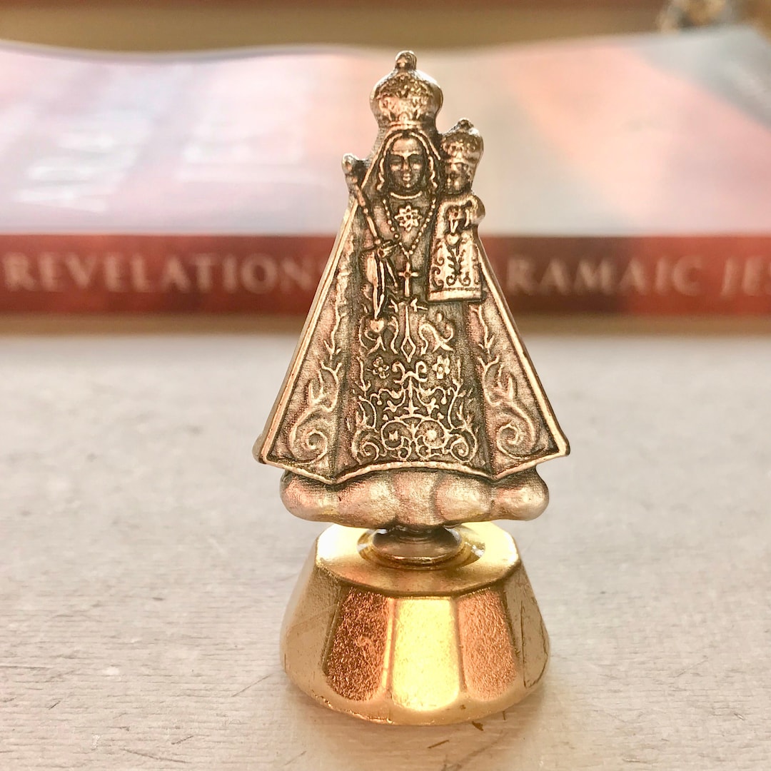 Our Lady of Einsiedeln Mini Statuette / Travel Altar / Car Statuette ...