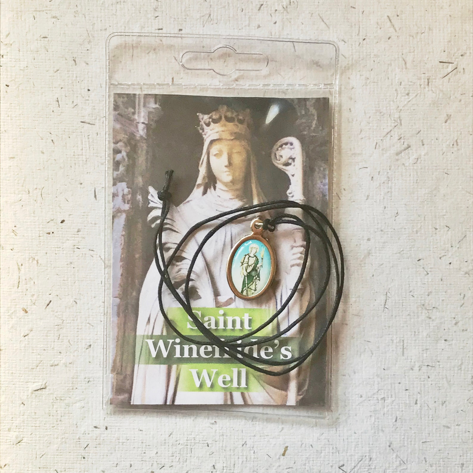 Saint Winifred Prayer Card and Medal / St Winefride / St - Etsy