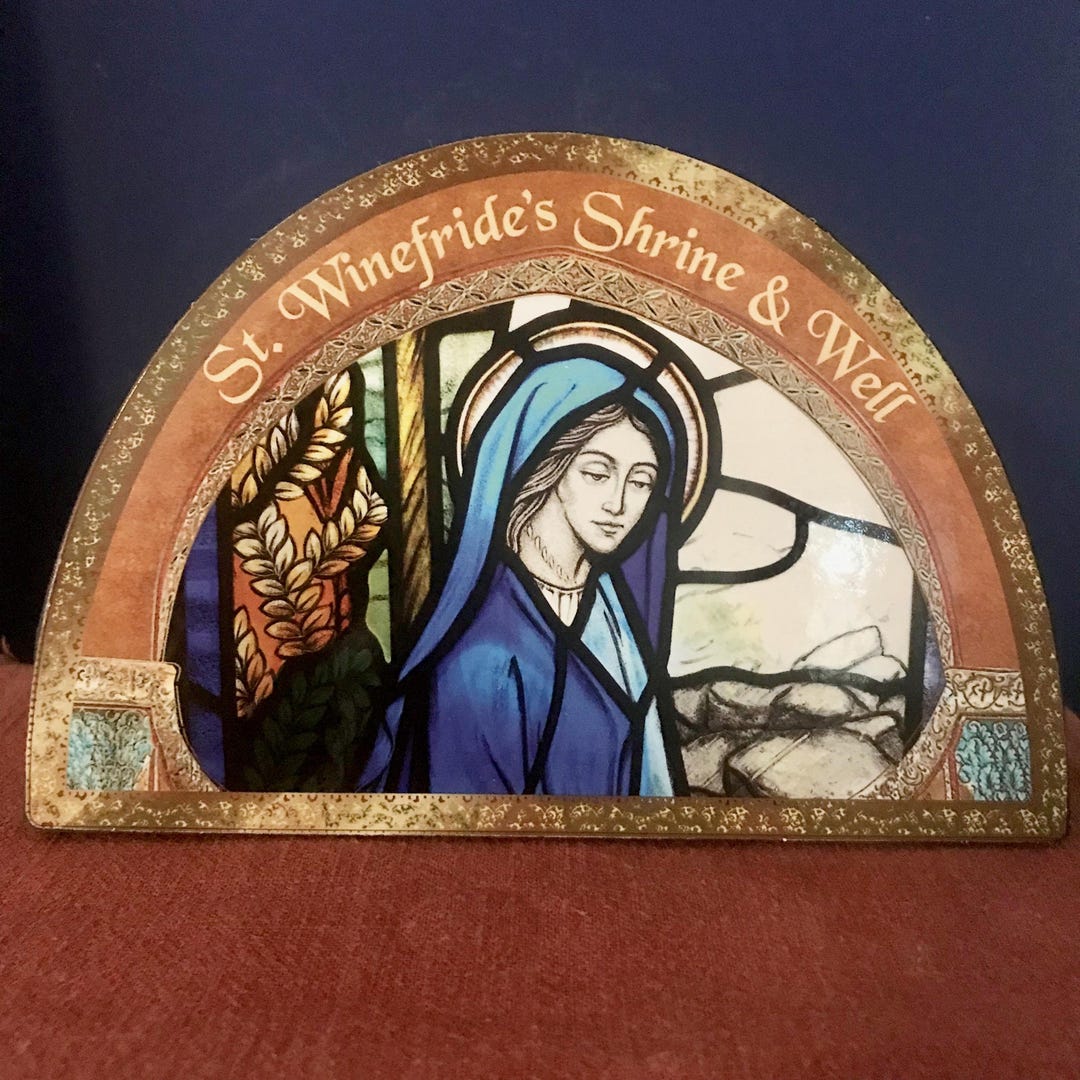 Saint Winefride Ikon / Icon St Winifred / Gwenffrewi / Saint Winifride ...