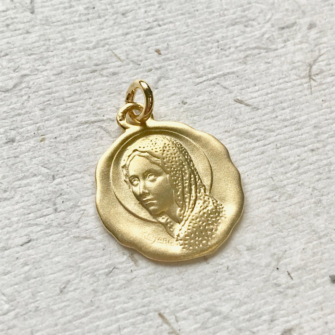 The Watchful Magdalene Mary Magdalene Pendant Gold Vermeil / Marie ...