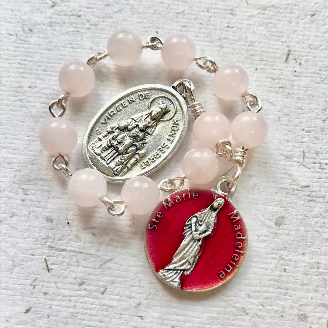 Our Lady of Montserrat and Mary Magdalene Handmade Prayer Chaplet ...