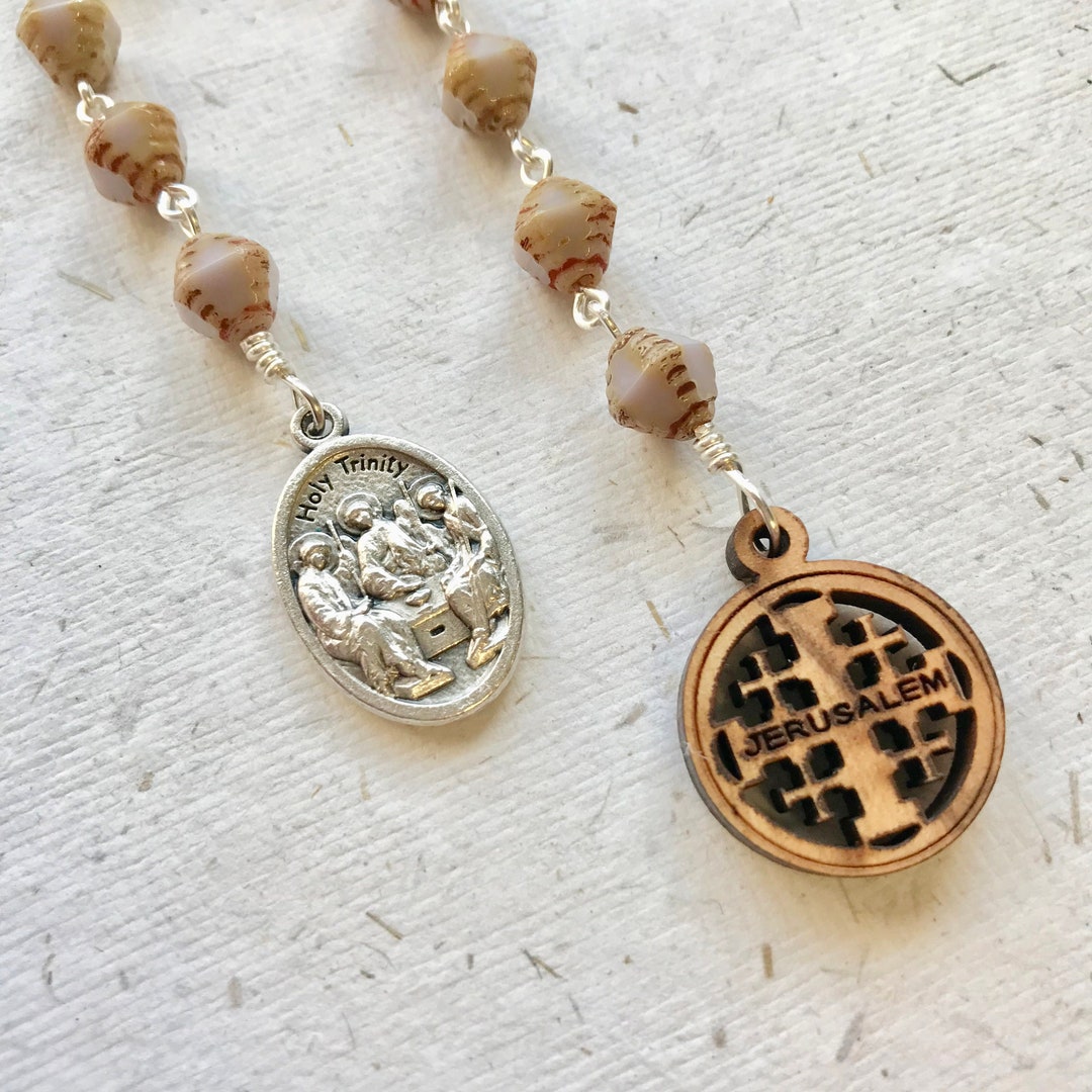Holy Trinity Single Decade Rosary / Chaplet / Our Lady of Consolation ...