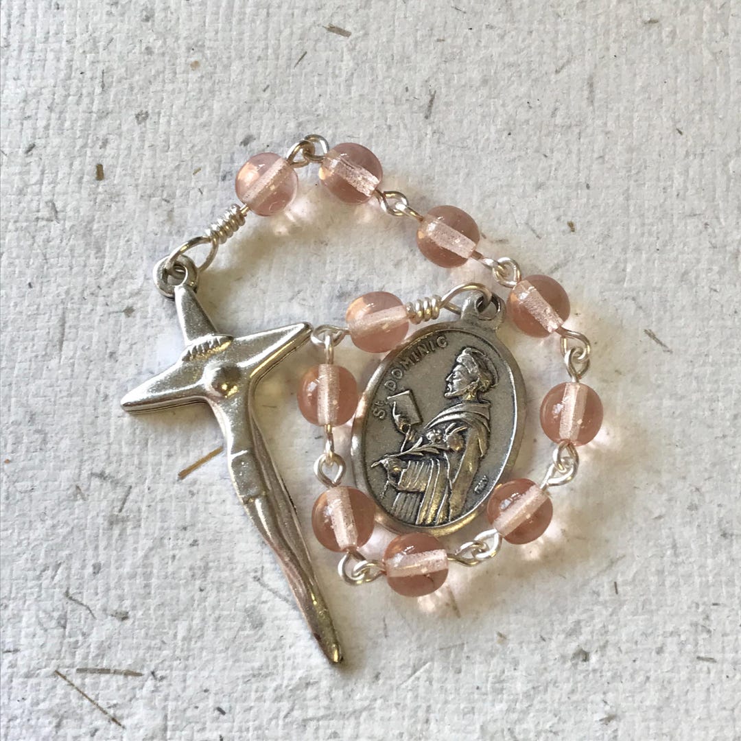 St Dominic Prayer Chaplet / Single Decade Rosary / Dominican Order ...