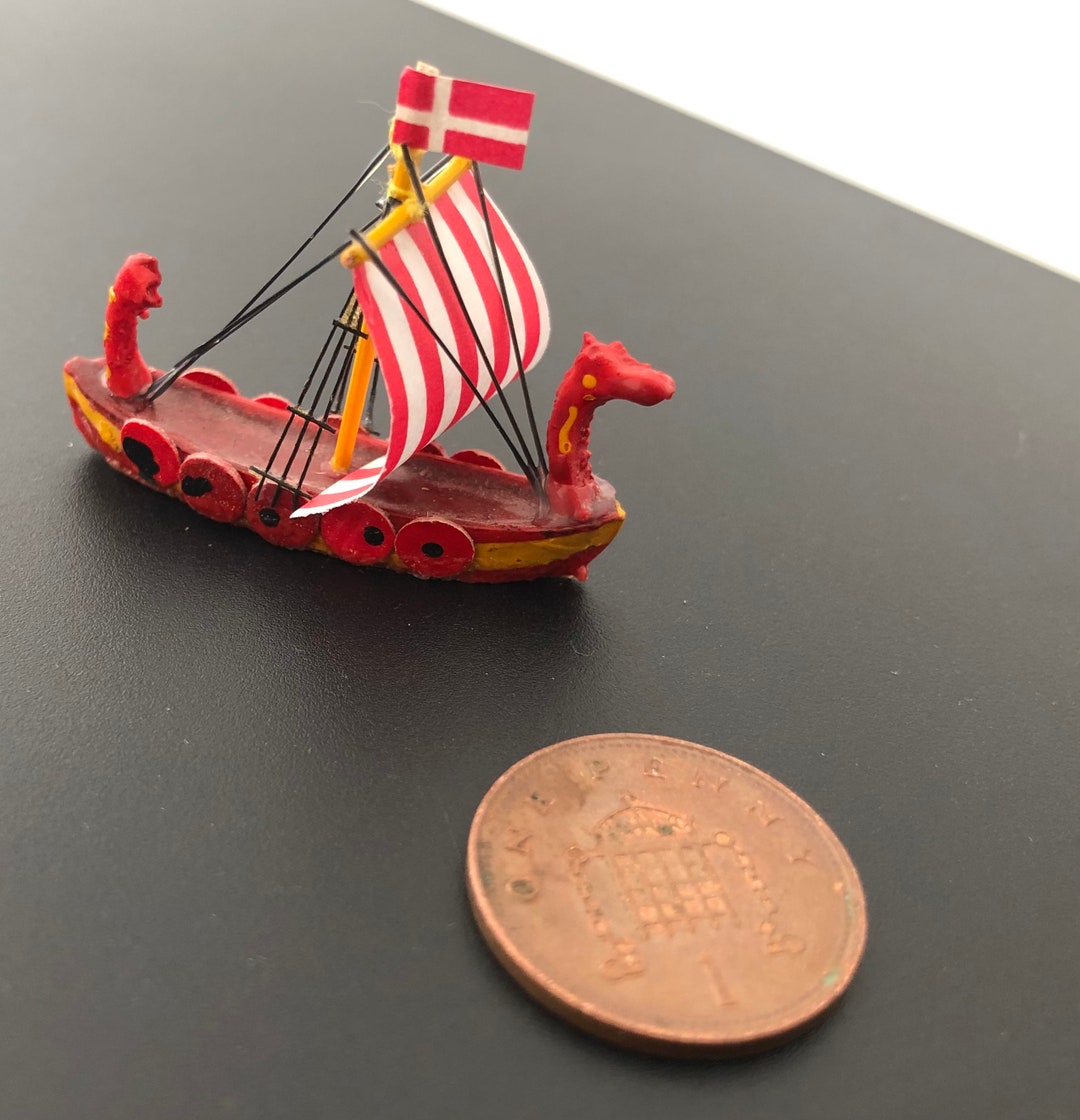 Miniature Viking Ship - Etsy