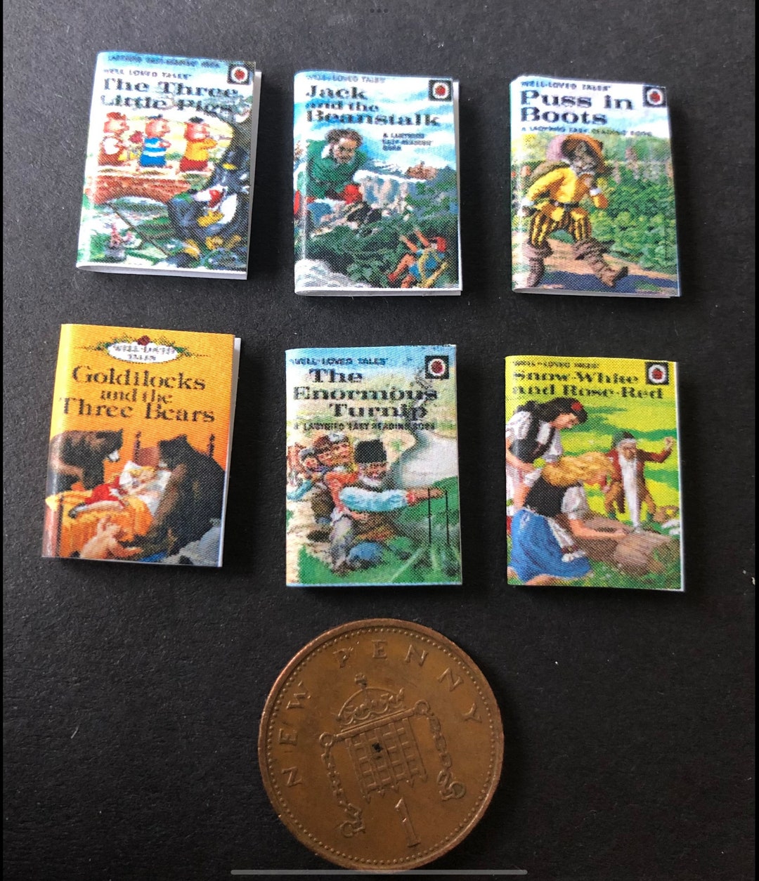 Miniature Ladybird Vintage Books A X 7. 1:12 for Dolls House. - Etsy