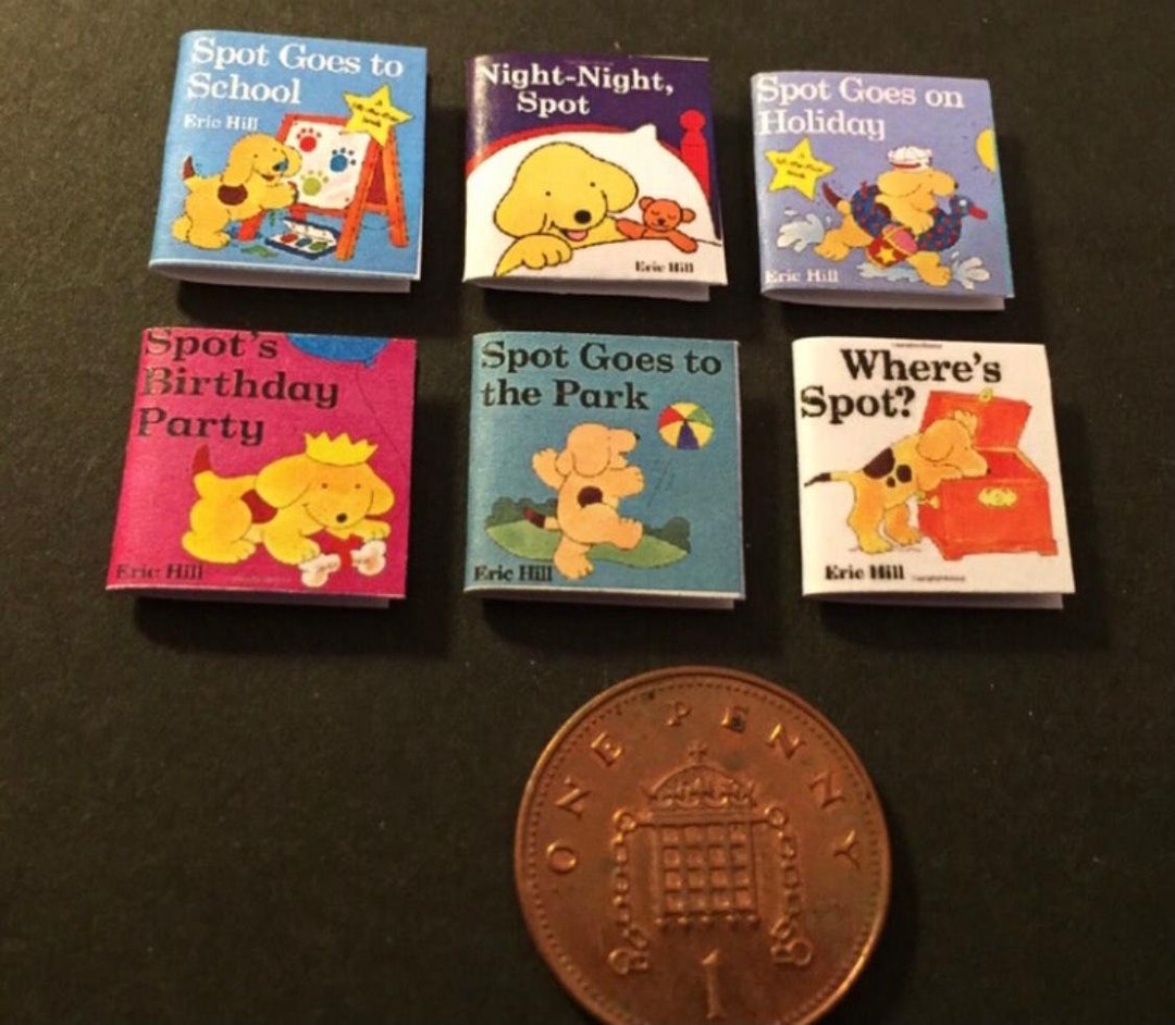 Spot the Dog Books X 6. 1:12 for Dolls House - Etsy