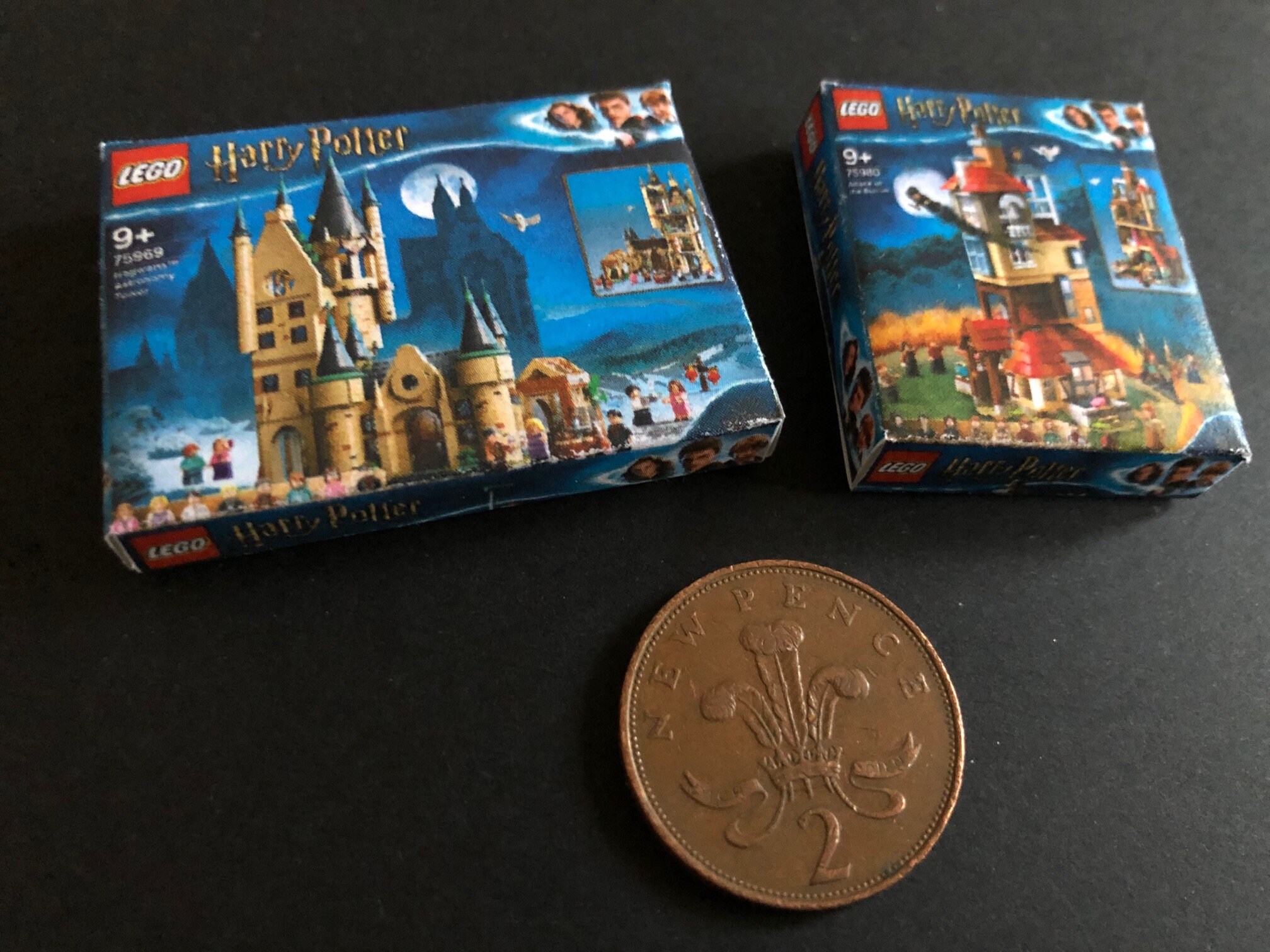 Miniature Harry Potter lego boxes. Harry Potter Hogwarts | Etsy