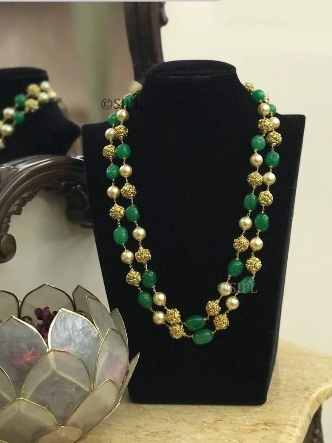 Necklace, Mala Set, Indian Jewellery, Jaipuri Mala, Jaipuri Mala Set ...