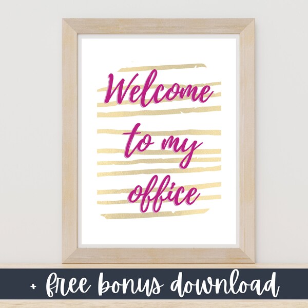Welcome to My Office - Etsy