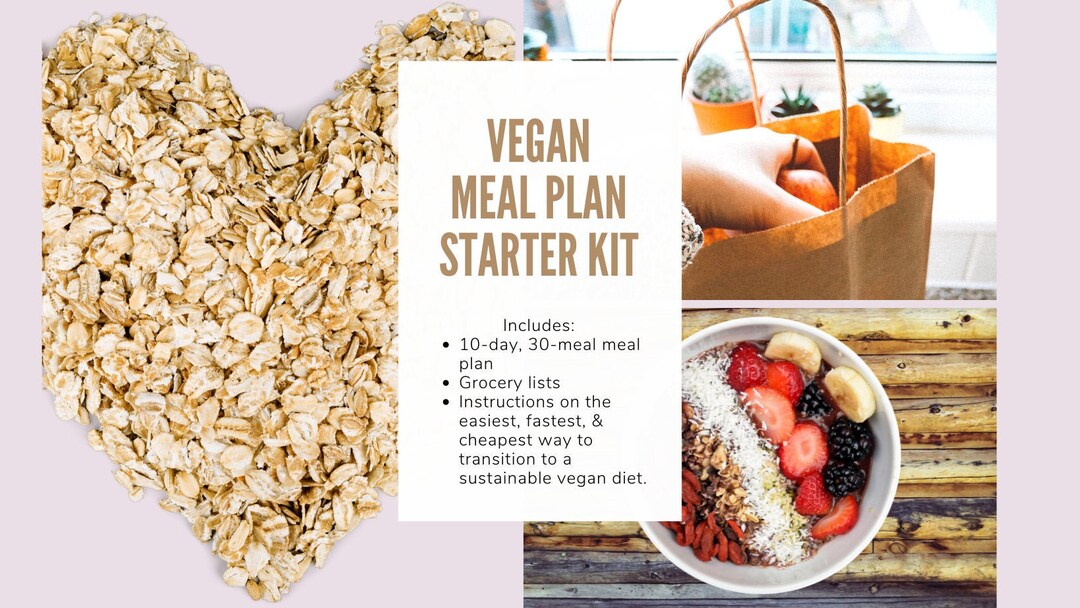 Vegan/plant-based Meal Starter Kit, the Easiest and Quickest Way to ...