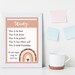 Study How to Be Kind Classroom Poster, Boho Rainbow Back to School Wall ...