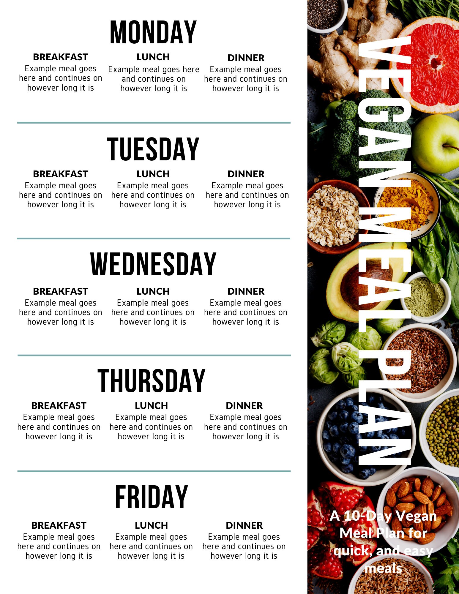 Vegan/plant-based Meal Starter Kit, the Easiest and Quickest Way to ...