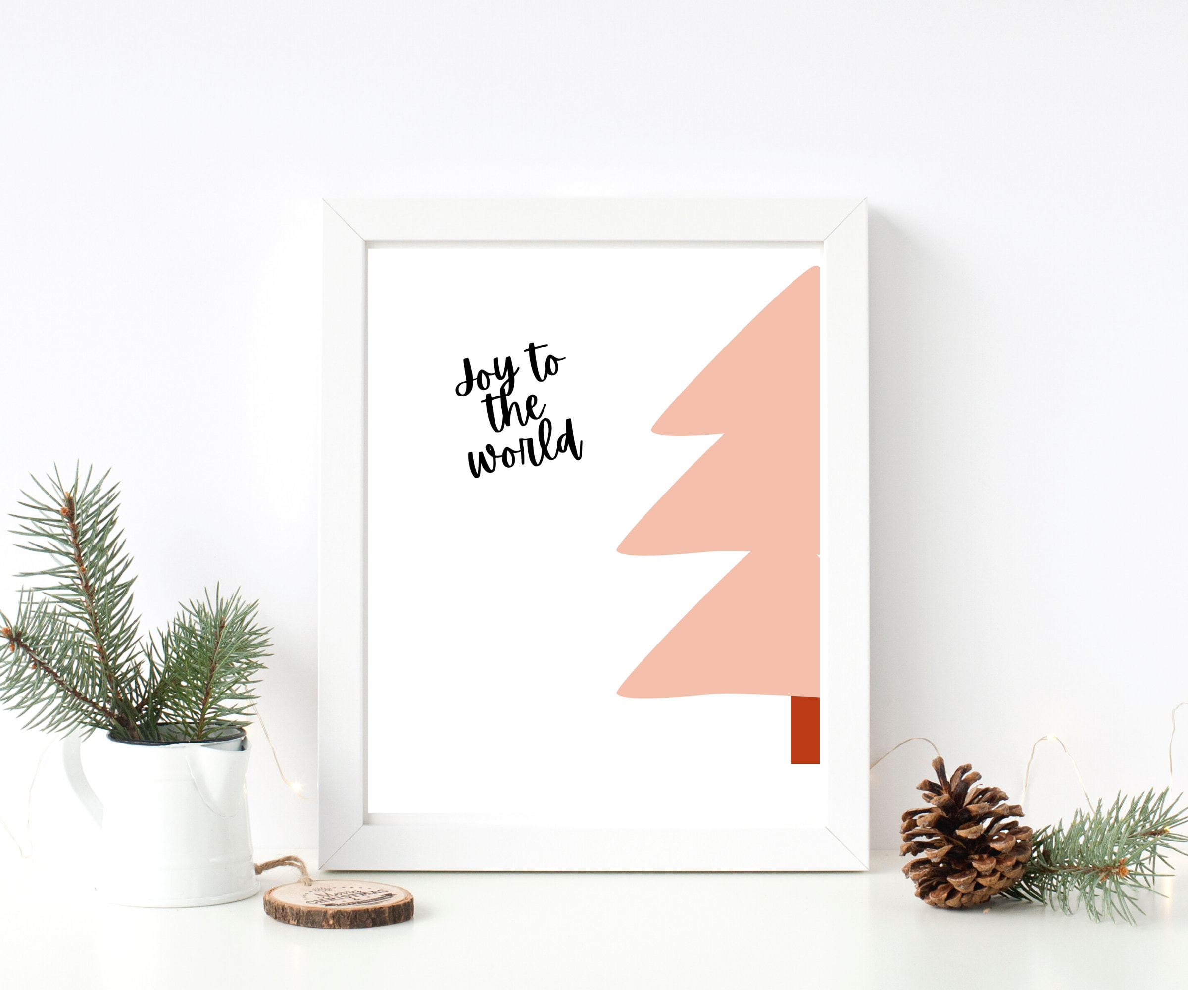 3 Boho Christmas Sign Set Peace on Earth Wall Art Christmas - Etsy