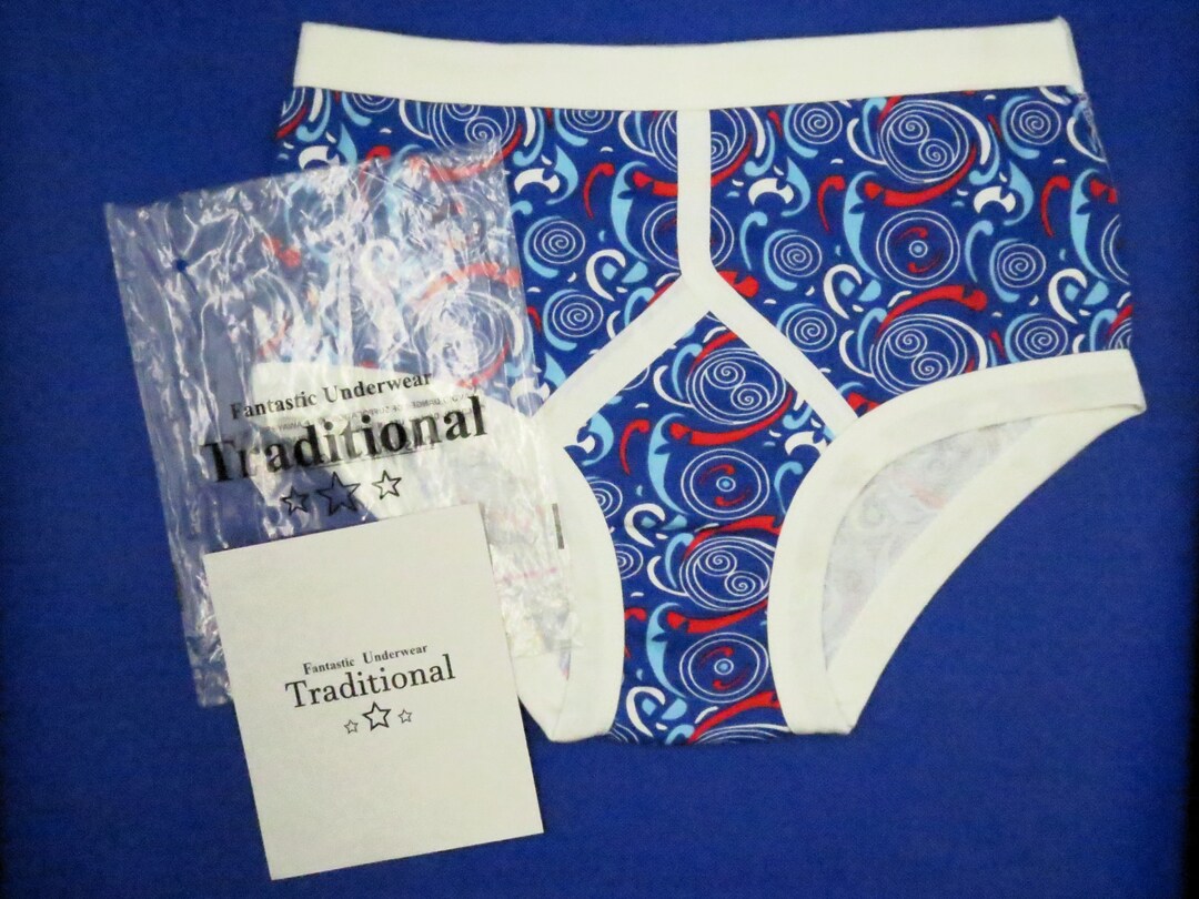 NEW for 2024 Mens Cotton Y Front Briefs Retro Vintage Style Paisley ...