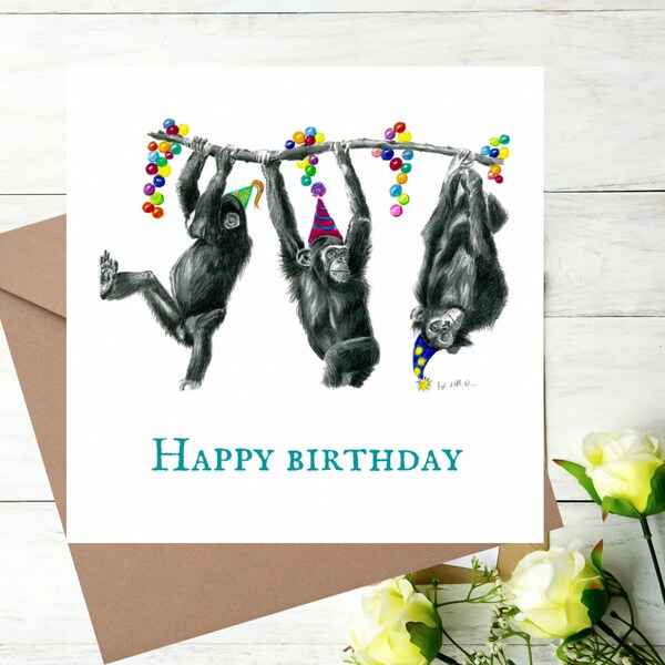 Monkey Birthday Party - Etsy
