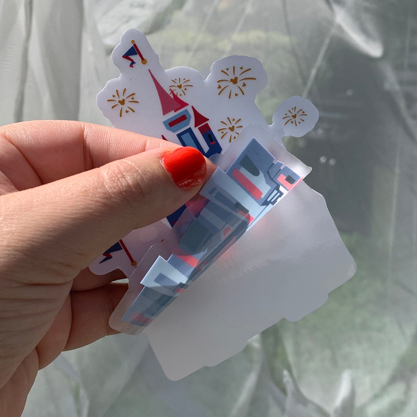 Tropical Dole Whip Clear Sticker Decal | Etsy