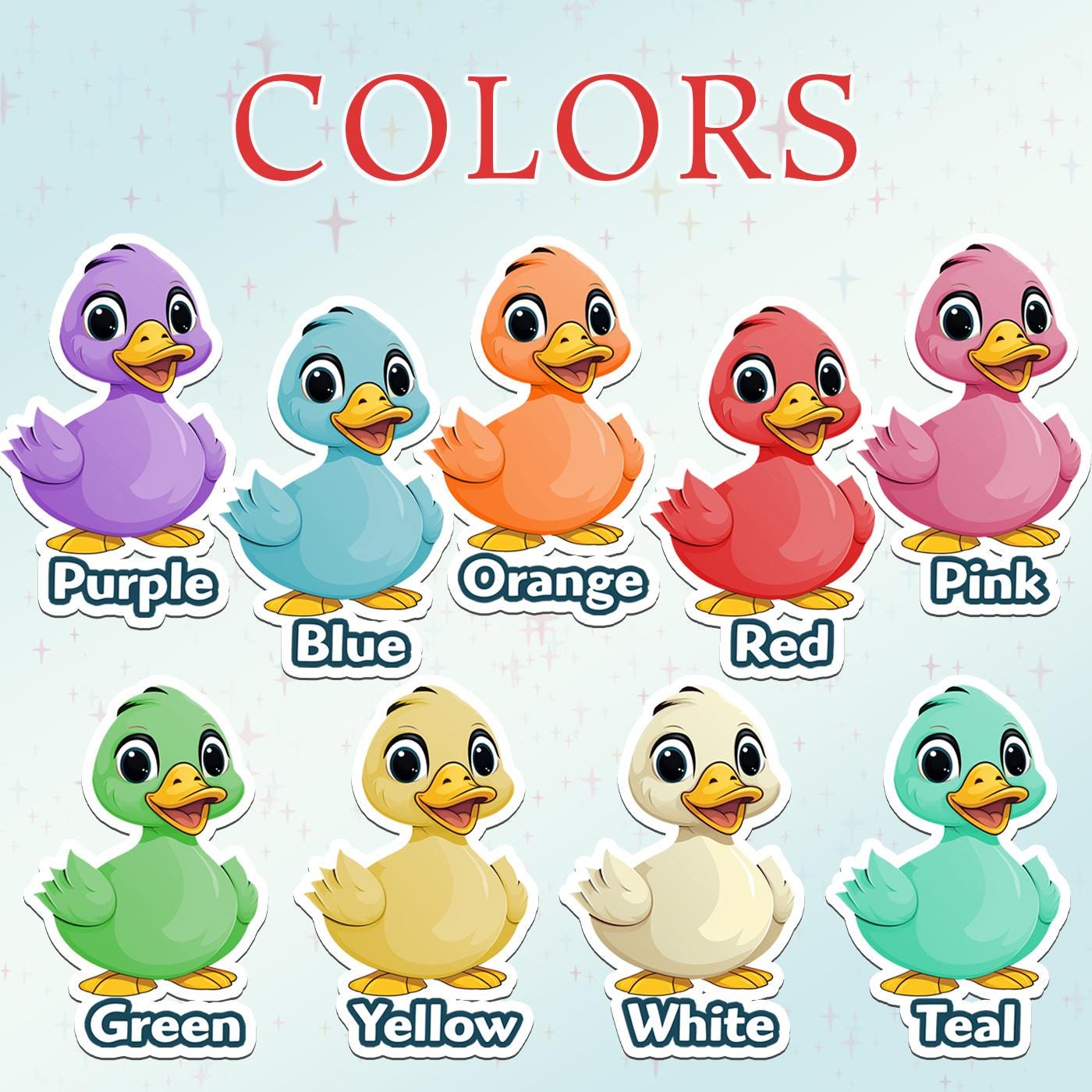 Duck Vinyl Decals - Custom - Etsy
