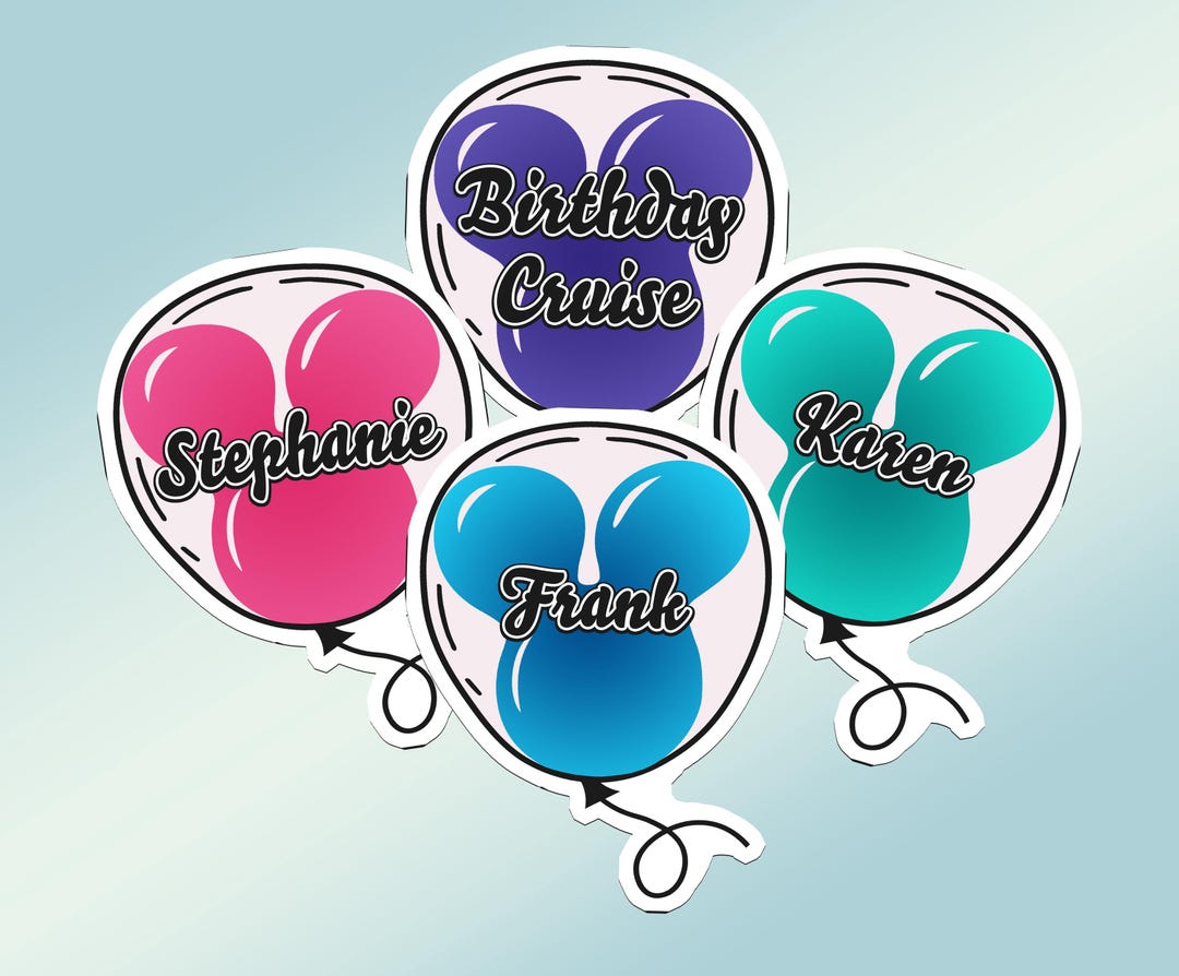 Balloon Magnets - Custom - Etsy