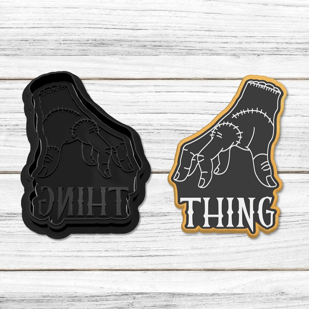Cookie Cutter "thing" - Stamp - Addams Family - Wednesday - Biscuit ...