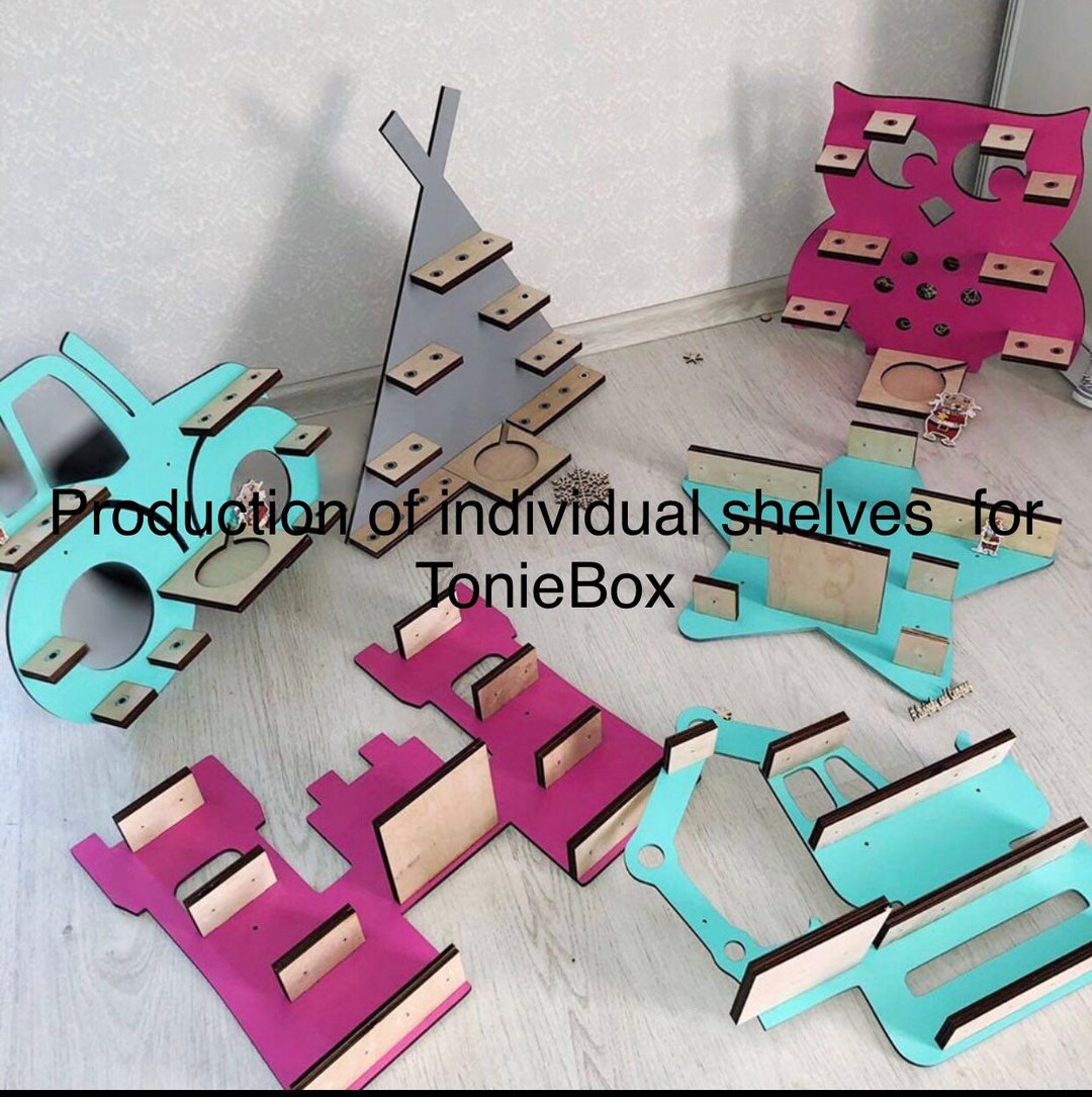 Toniebox / Toni Box for Magnetic Figures Tonie Shelf Music Box Tonie ...