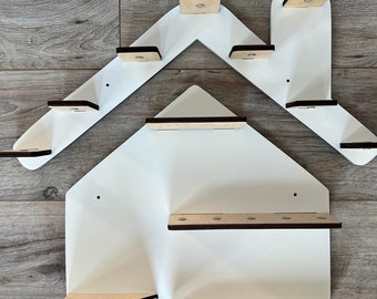 Smudge and Snail House Tonies Shelf - Mole Grey - Magnetic & Wooden ...