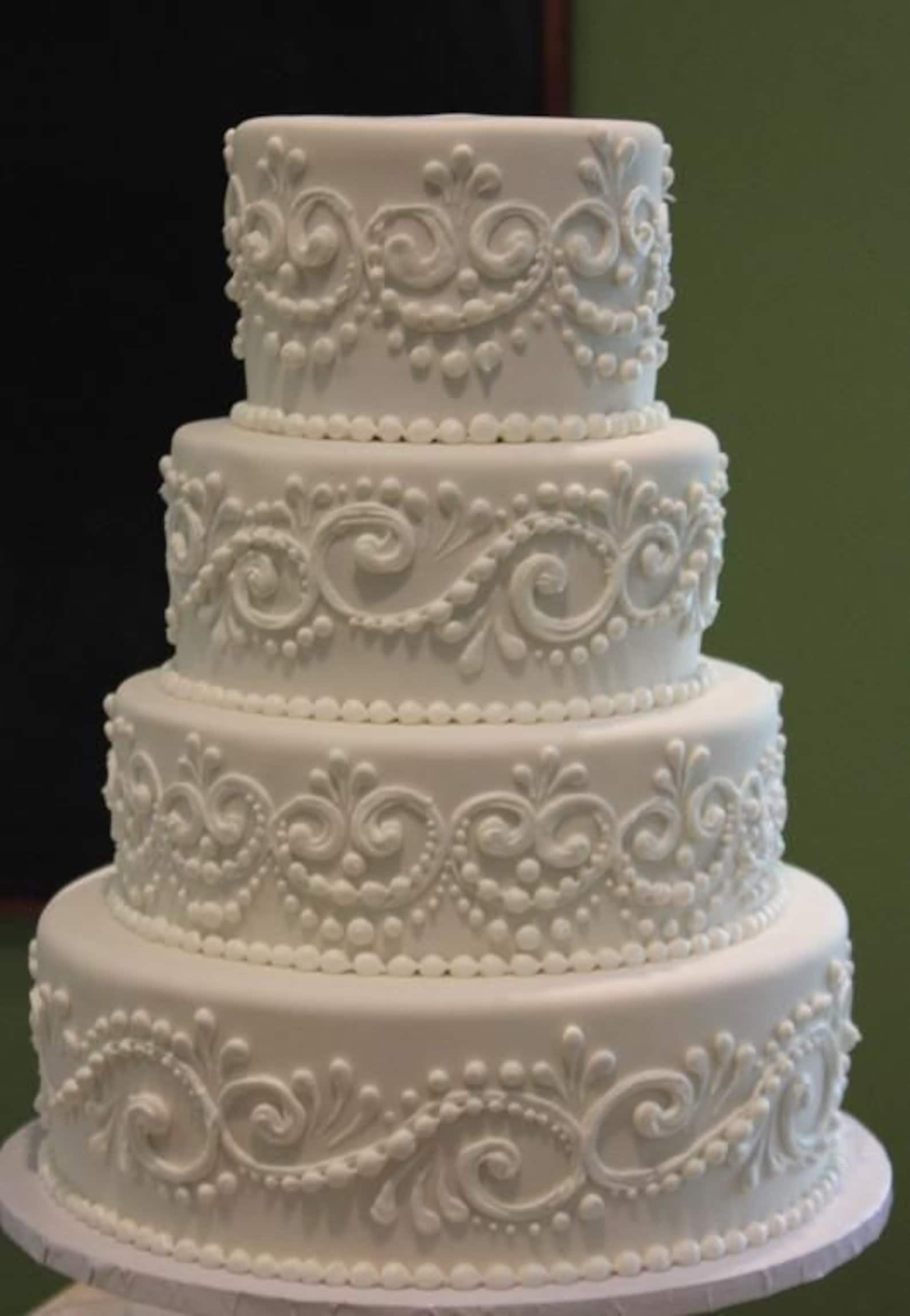 Faux Wedding Cake 4 Tier Wedding Cake Fake Wedding Cake - Etsy