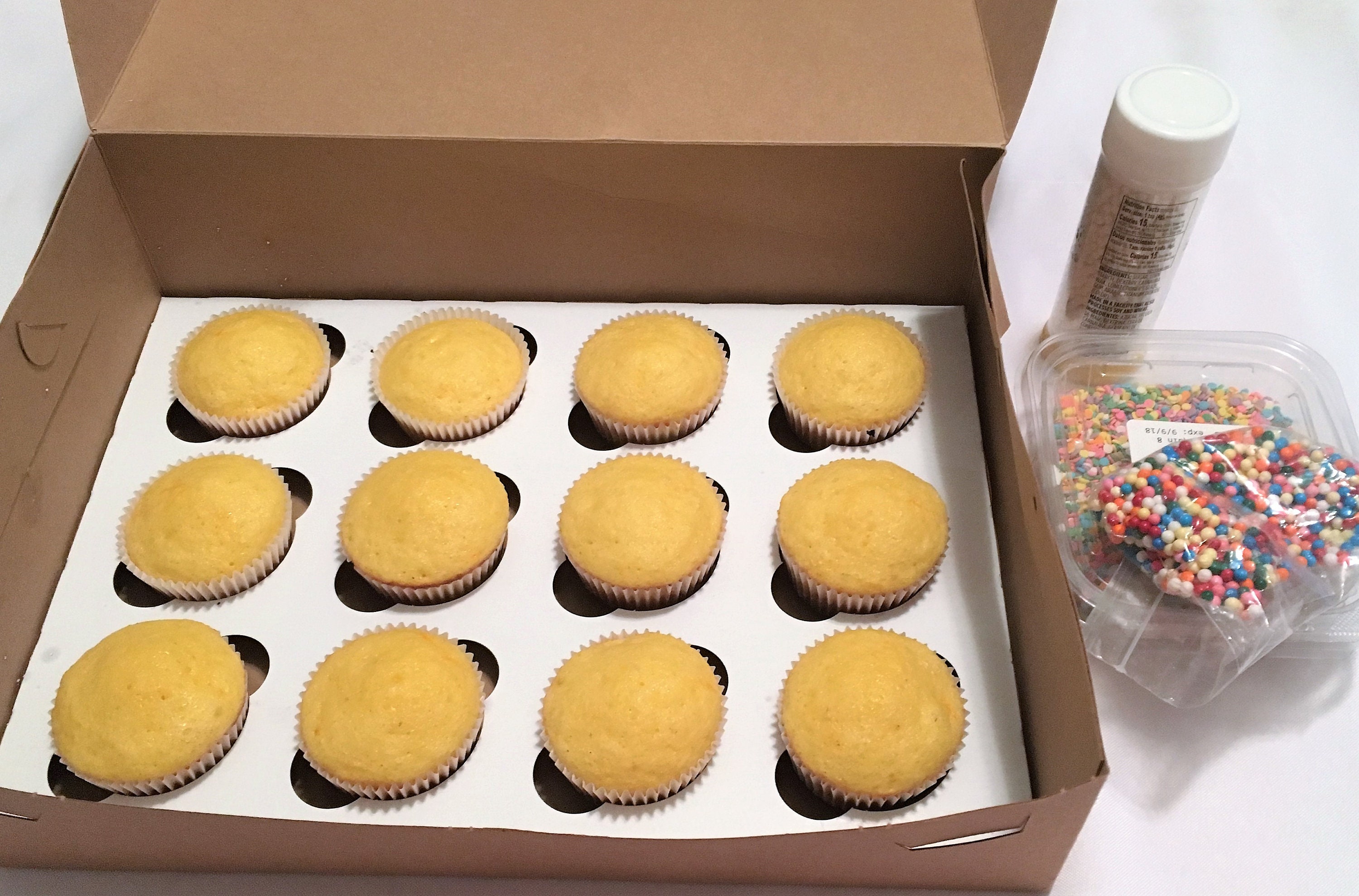 DIY Easter Cupcake Kit, DIY Cupcake Kit, DIY Easter Rabbit Cupcake Kit ...