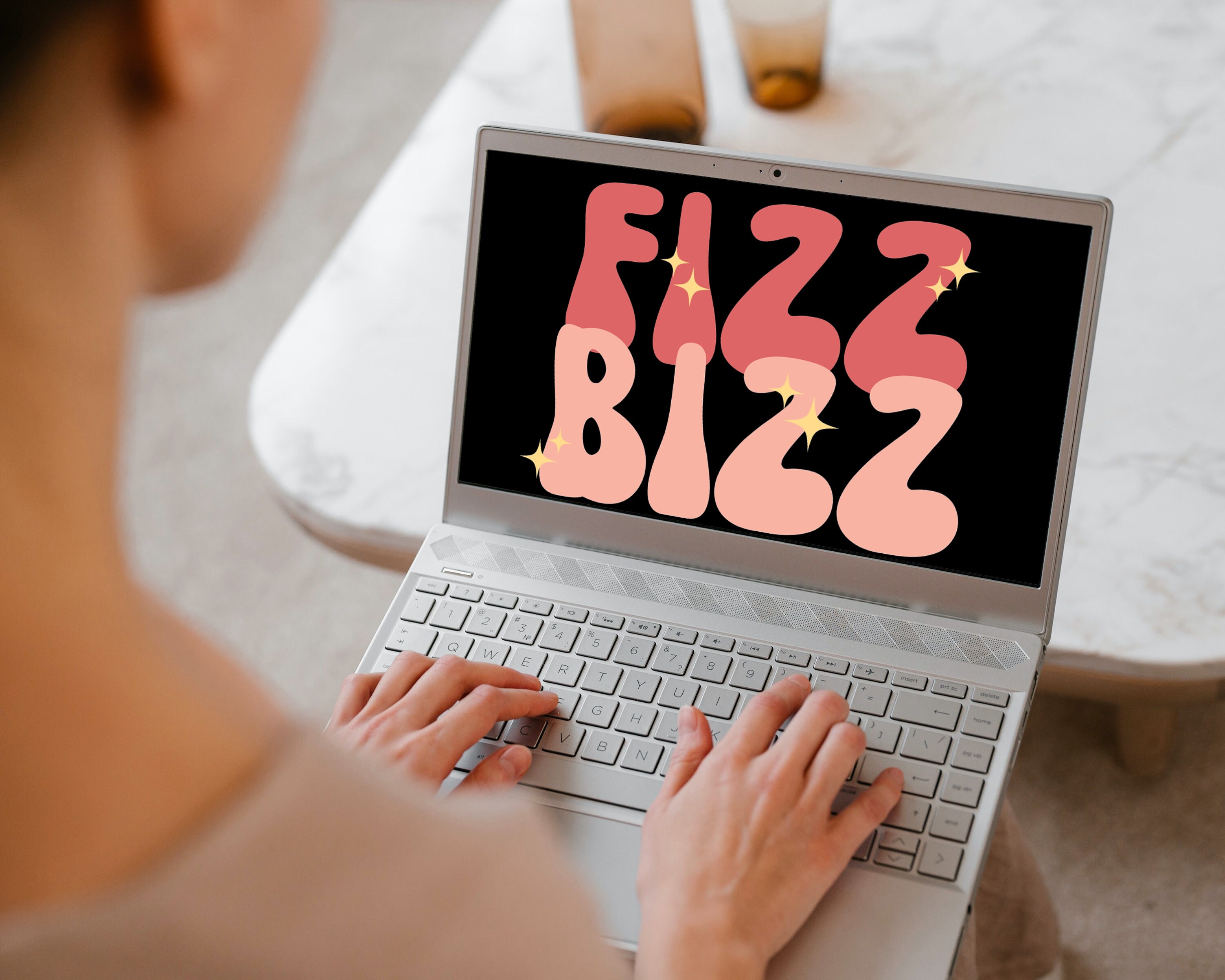 Fizz Bizz Sublimation PNG Fizz Stick Sublimation Design Wavy Text SVG ...