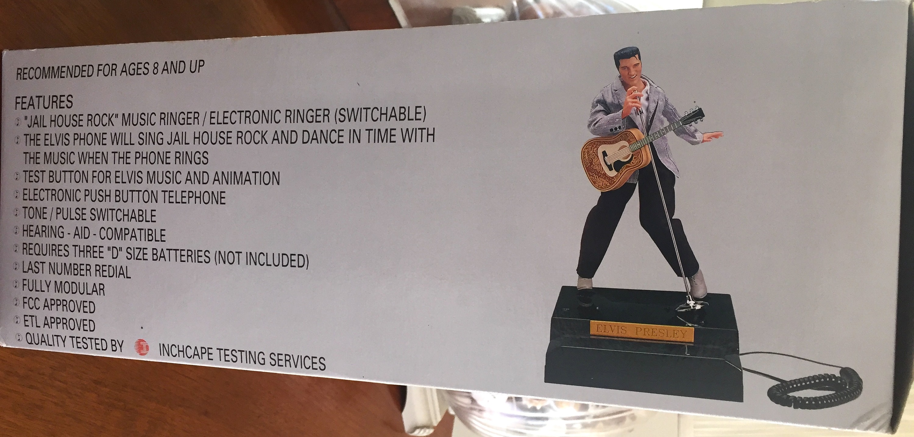 ELVIS PRESLEY Telephone Sings & Dances Jailhouse Rock Official ©'96 EPE ...