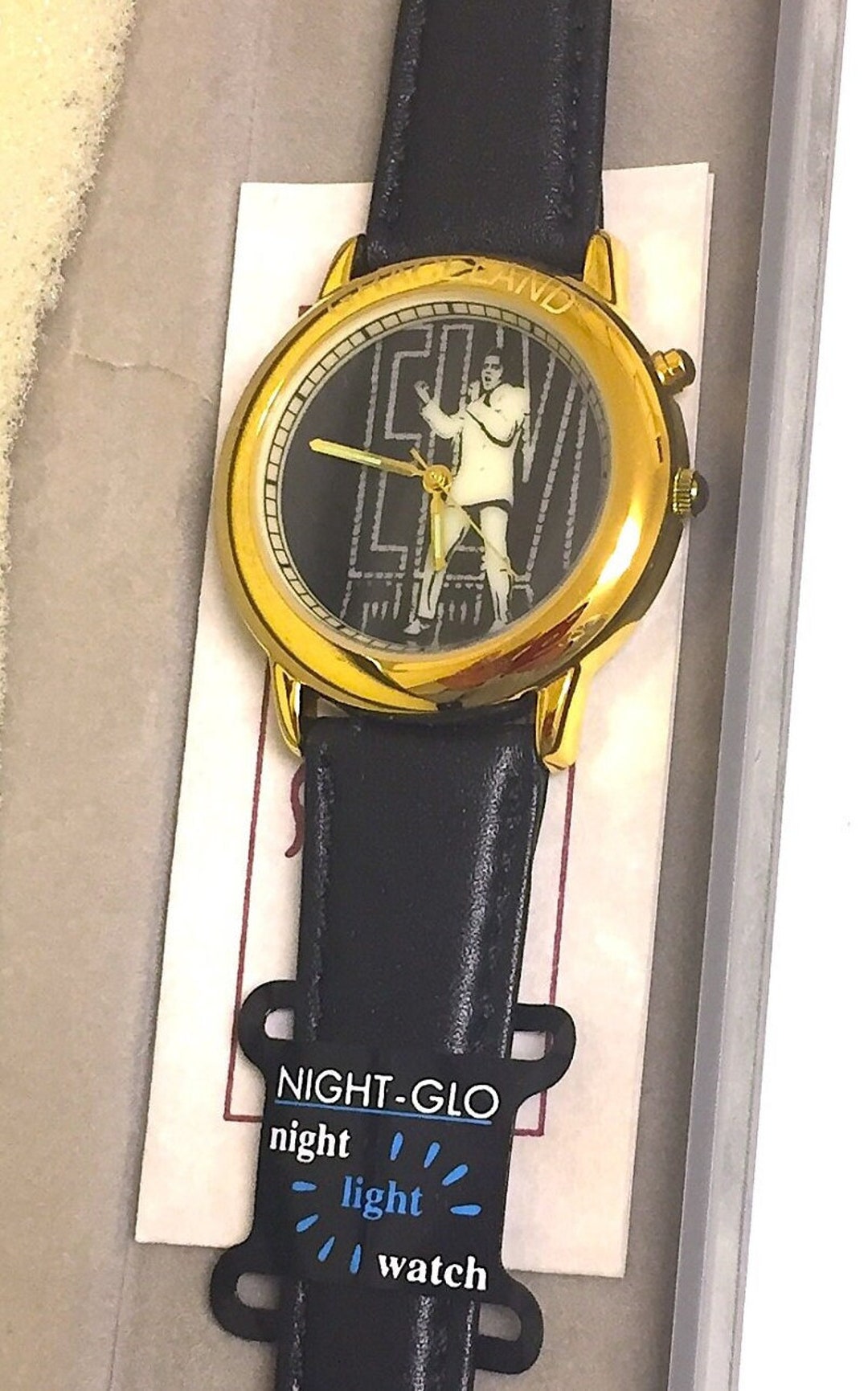 Elvis Presley Official Niteglo Watch, Vintage, New in Box, NBC 1968 ...