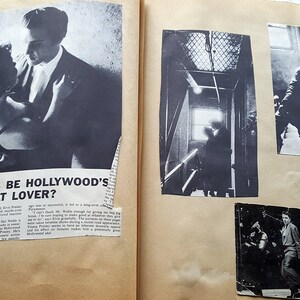Elvis Presley Scrap Book Original 1956 EPE Vintage W/photos & Articles ...