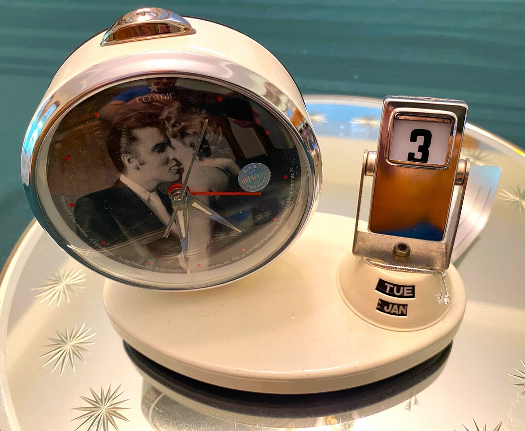Elvis Presley the Wertheim Collection ALARM CLOCK With Flip Over ...