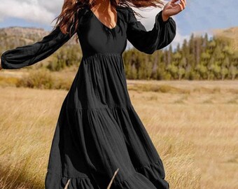 Long Casual Dress | Etsy