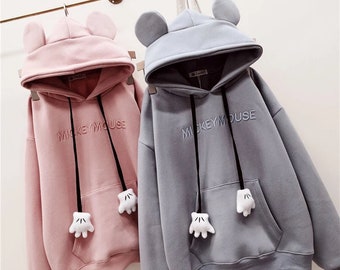 Mickey Mouse Hoodie | Etsy UK