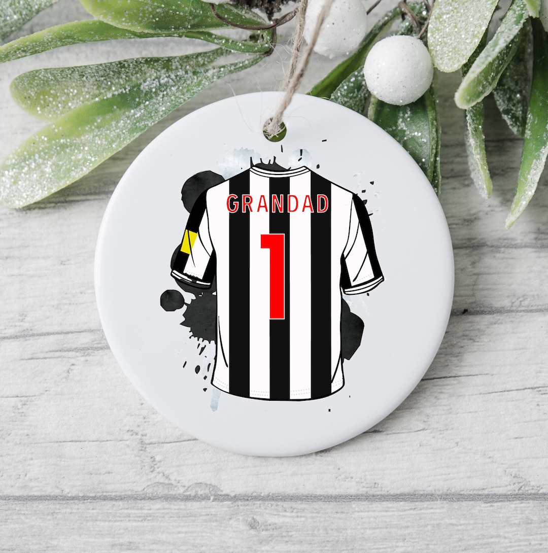 Newcastle United 23/24 Christmas Bauble Football Tree Decoration ...